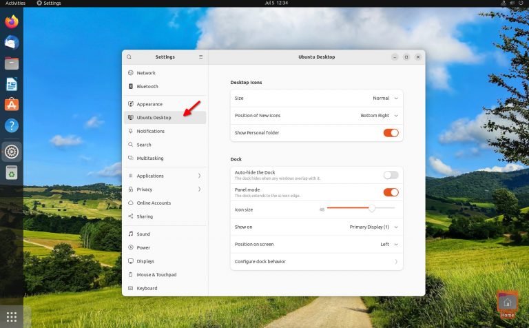 Ubuntu 22.10 Introduces a New “Ubuntu Desktop” Settings Panel