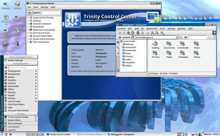 Trinity Desktop Environment R14.0.13 is now out with updates!