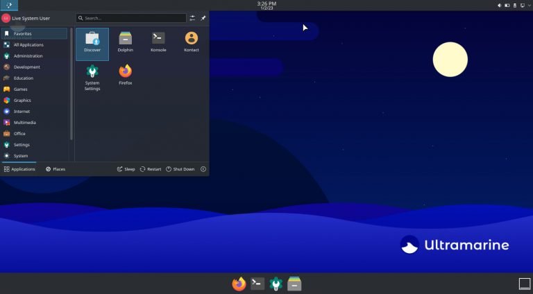 Ultramarine Linux 37 Release Adds Pop OS-Style KDE Plasma, Drops Cutefish