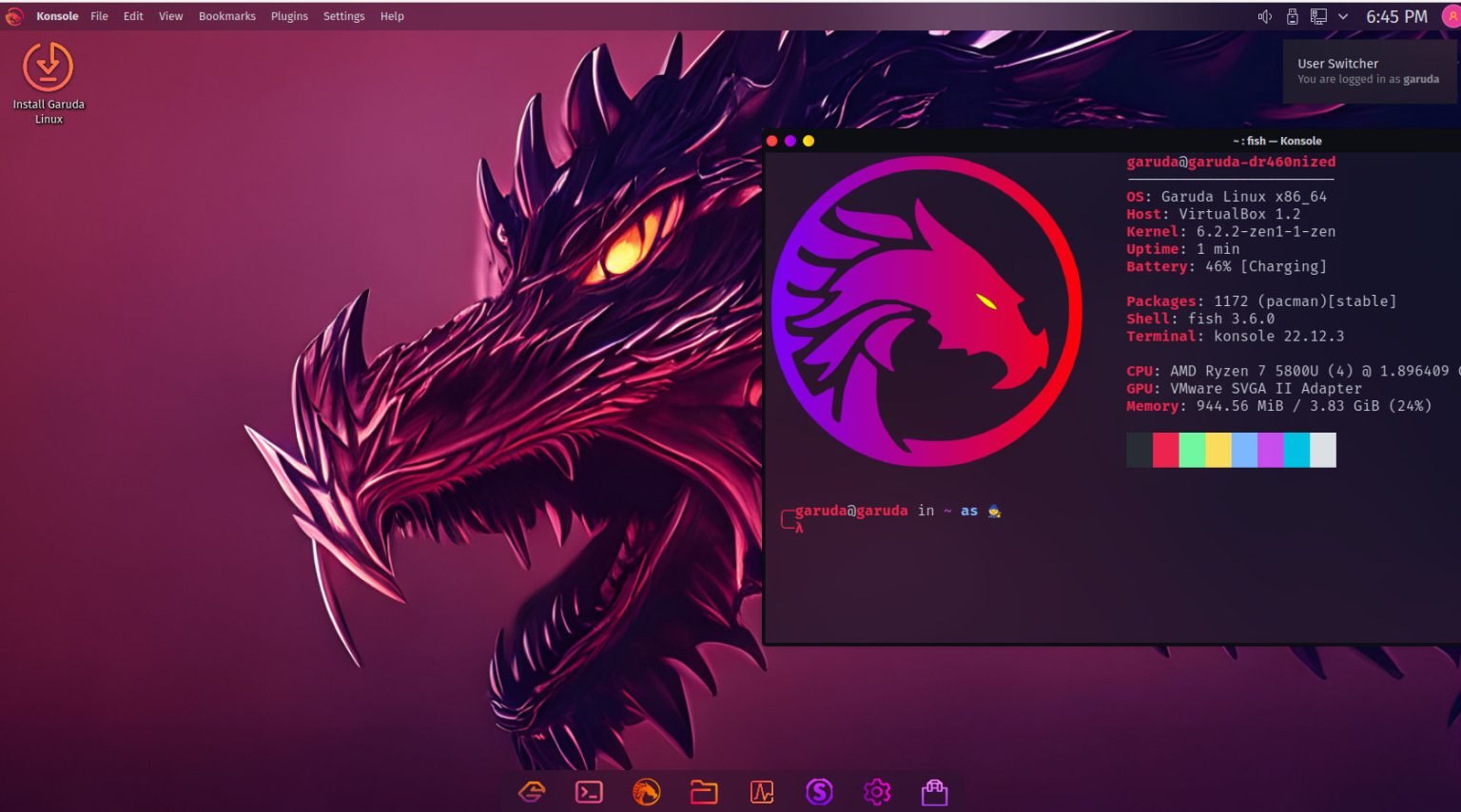 Garuda Linux "Raptor" 230305 Release Drops Latte Dock, Brings Key Changes