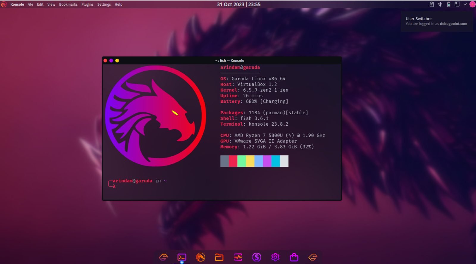 Garuda Linux Released “Spizaetus” with New Hyperland ISO